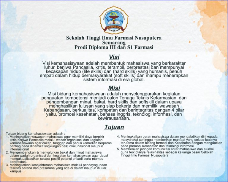 STIFERA – Sekolah Tinggi Ilmu Farrmasi Nusaputera