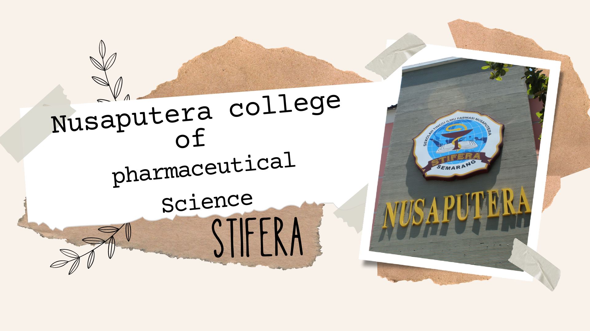 Sekolah Tinggi Ilmu Farmasi Nusaputera Semarang - STIFERA