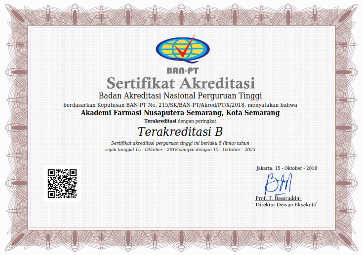 Akreditasi - STIFERA