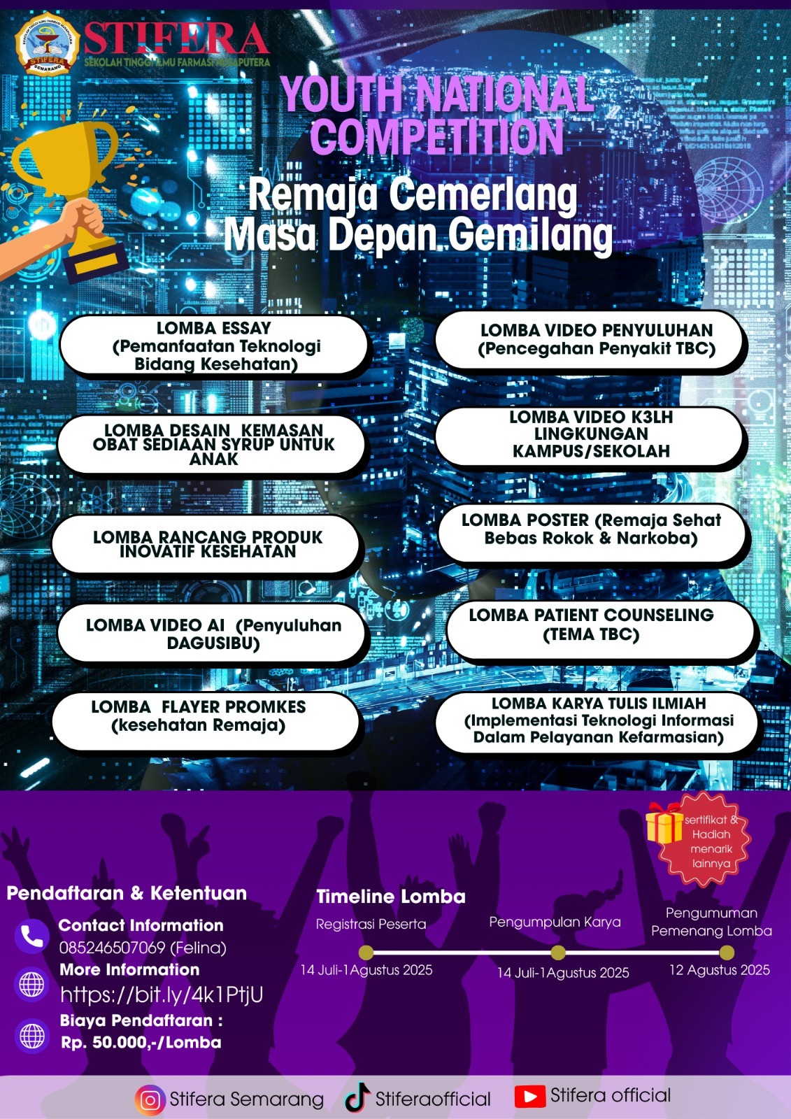 Youth National Competition : Remaja Cemerlang, Masa Depan Gemilang ...